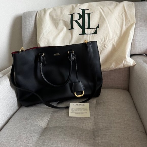 Ralph Lauren | Bags | Big Ralph Lauren Marcy Brand New With Dust Bag ...